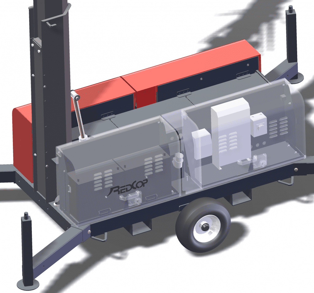 Rapid deployment CCTV tower system • Abraham Associates Ltd